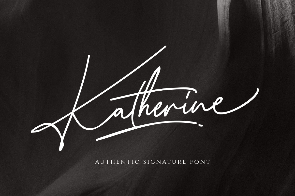 Katherine Script, Fonts | GraphicRiver