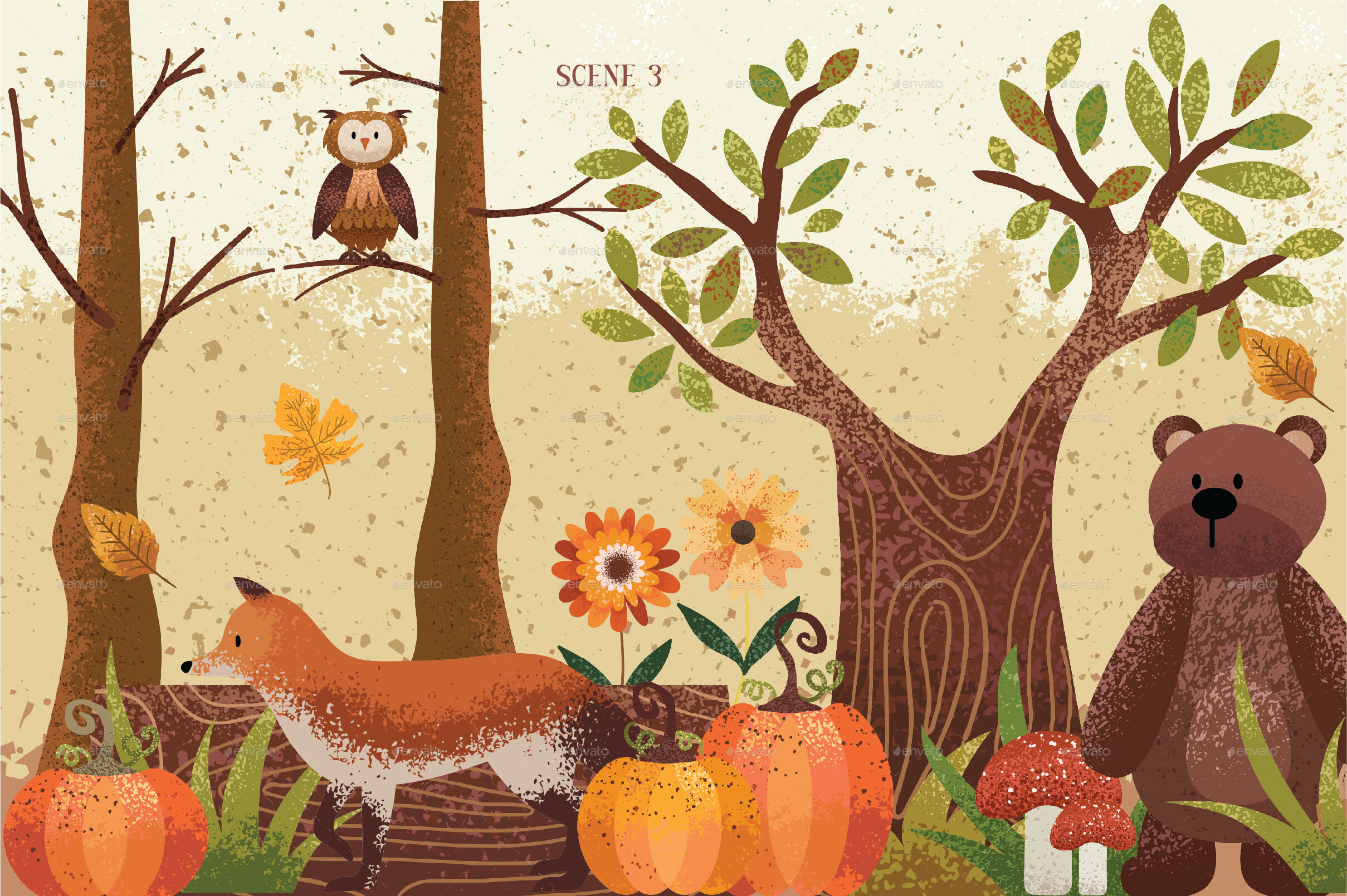 Autumn Story, Graphics | GraphicRiver