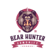 Bear Hunter Logo Templates, Logo Templates | GraphicRiver