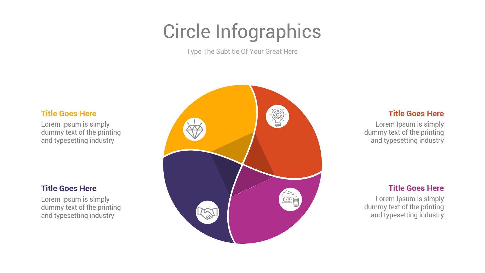 Circle Infographics Keynote and Illustrator Diagrams, Presentation ...