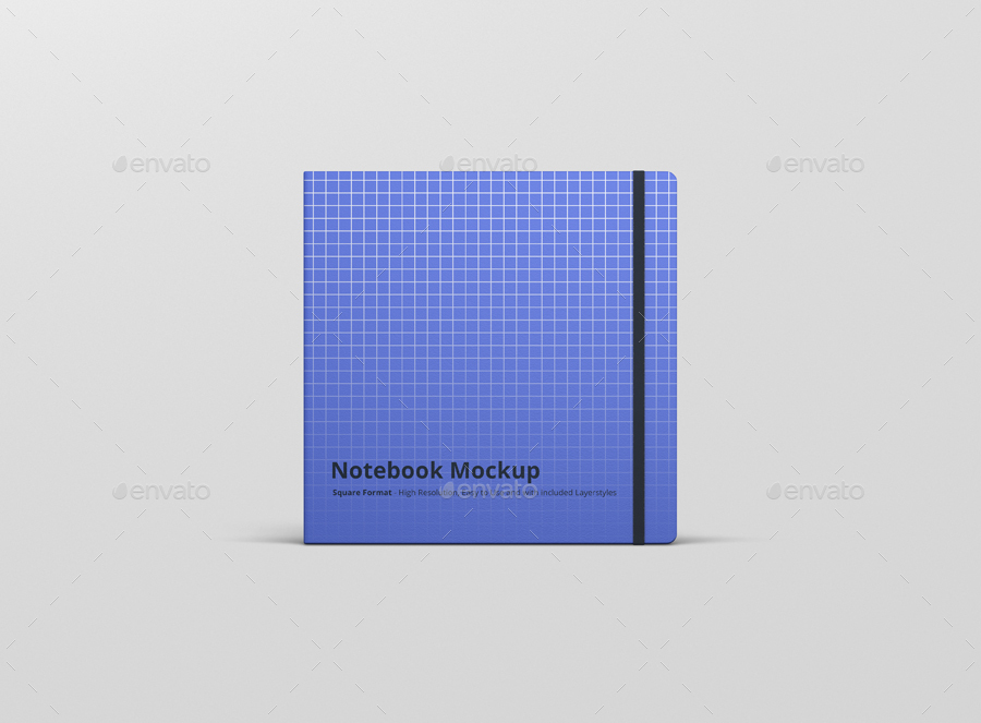 Notebook Mockup Square Format, Graphics | GraphicRiver