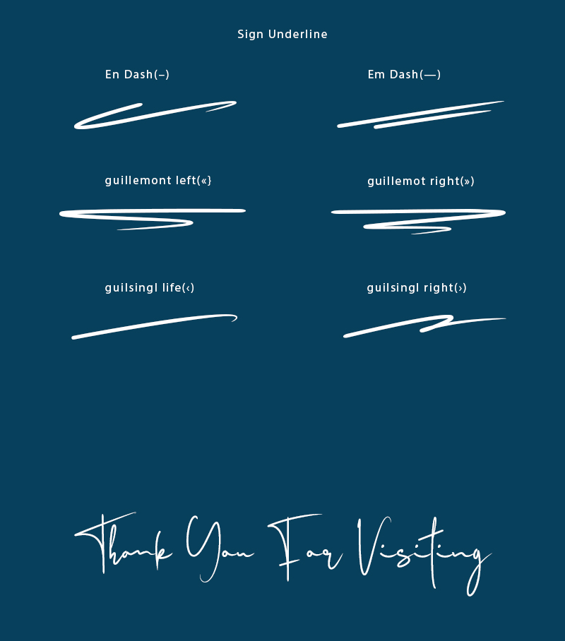 Sign - Brush Signature Font, Fonts | GraphicRiver