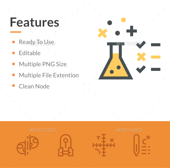 36 Science Icon, Icons | GraphicRiver