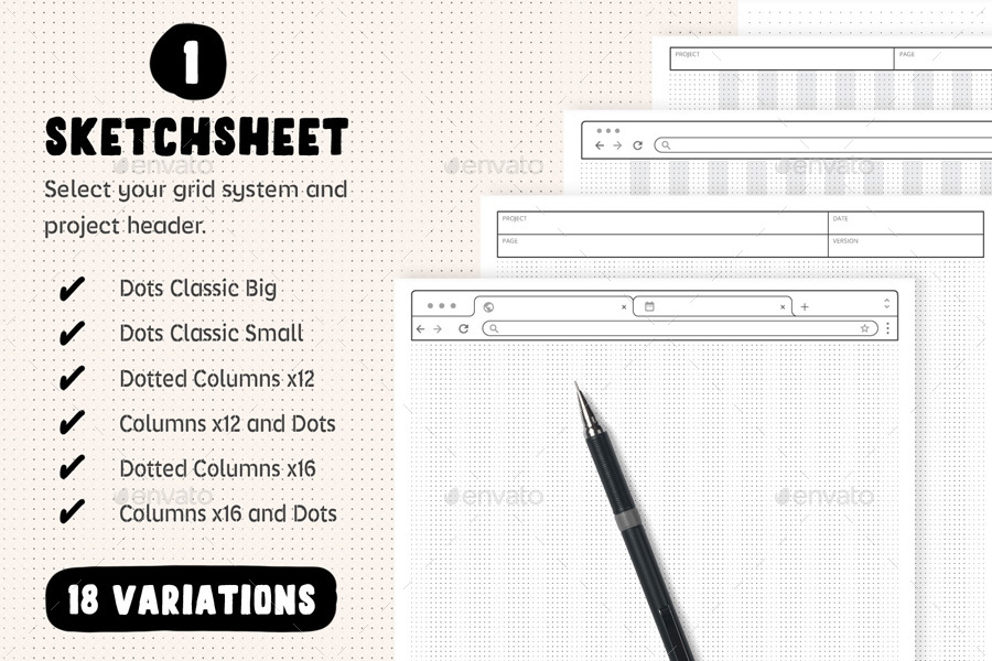 UX Workflow - Wireframes and Sitemaps Bundle, Web Elements | GraphicRiver
