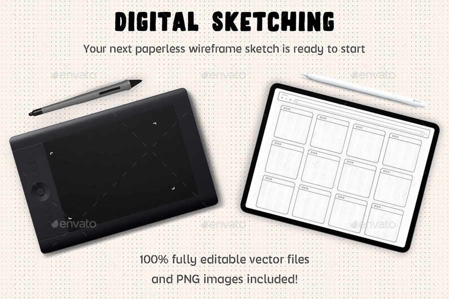 UX Workflow - Wireframes and Sitemaps Bundle, Web Elements | GraphicRiver