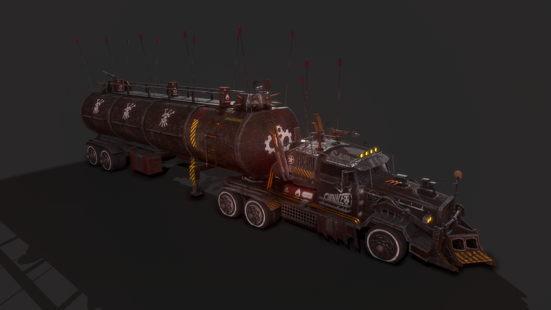 Apocalyptic Big Truck by Havolk | 3DOcean