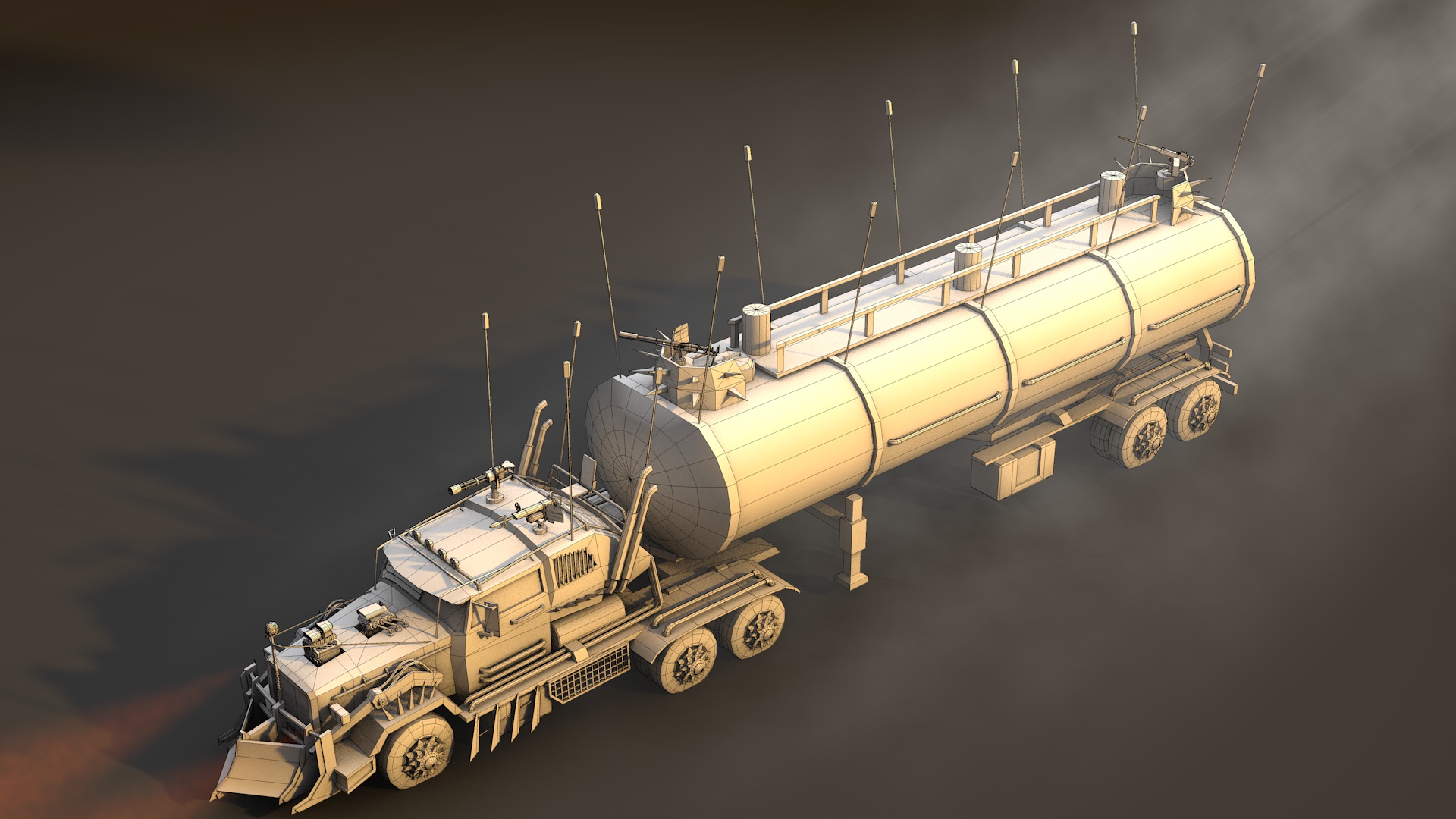 Apocalyptic Big Truck by Havolk | 3DOcean