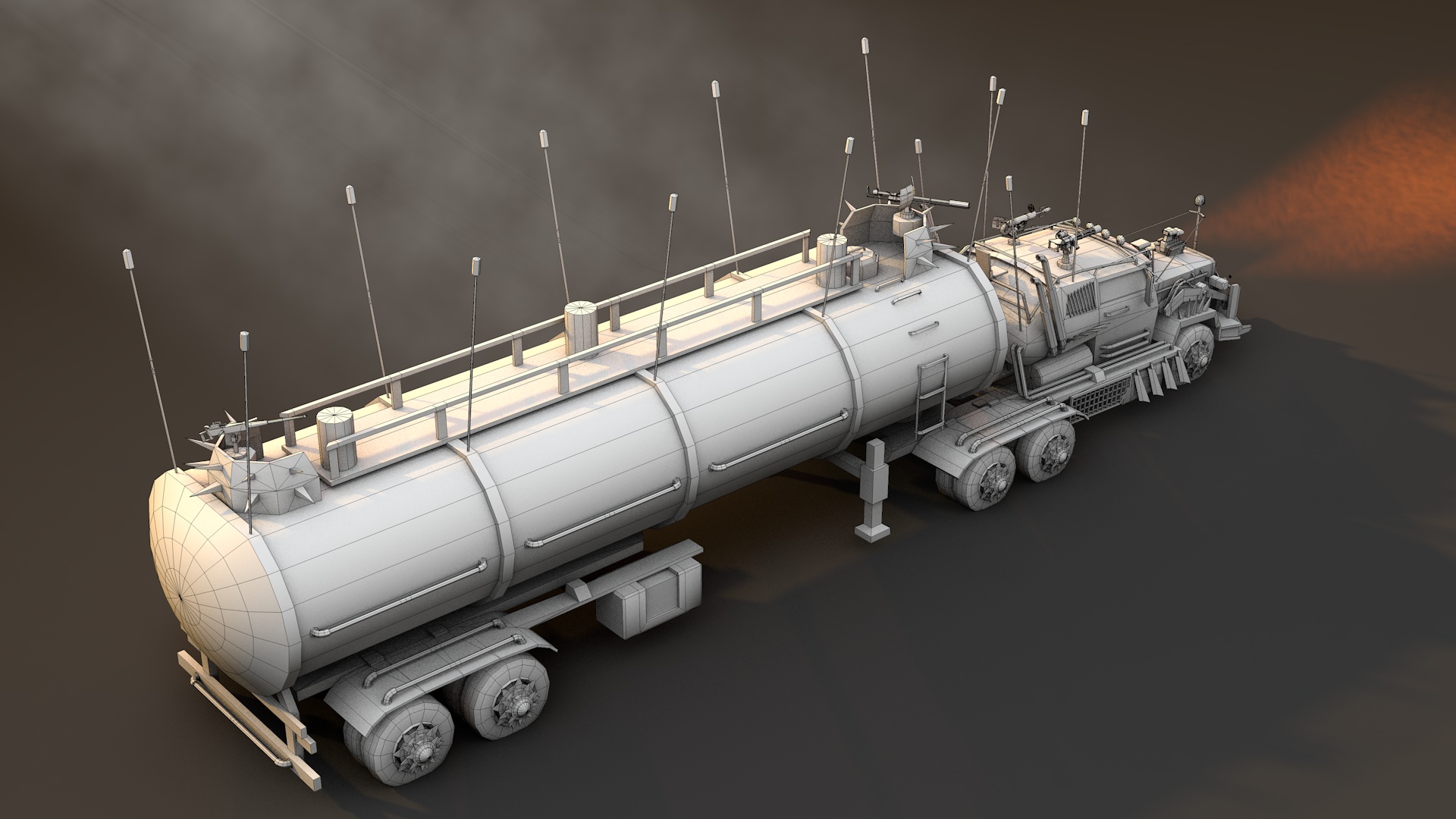 Apocalyptic Big Truck by Havolk | 3DOcean