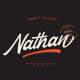Nathan - Vintage Script Font, Fonts | GraphicRiver