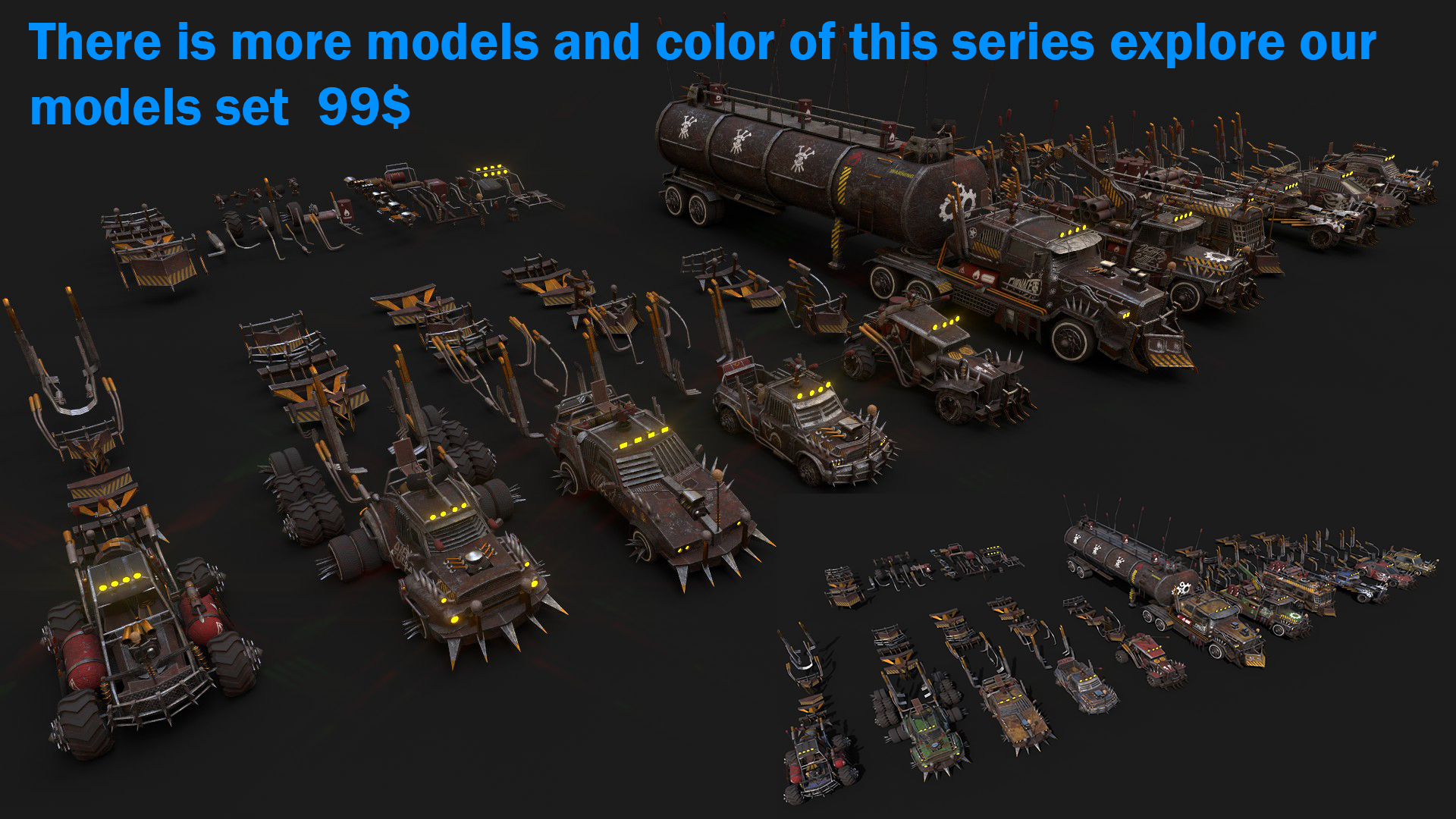 Post Apocalyptic Bus by Havolk | 3DOcean