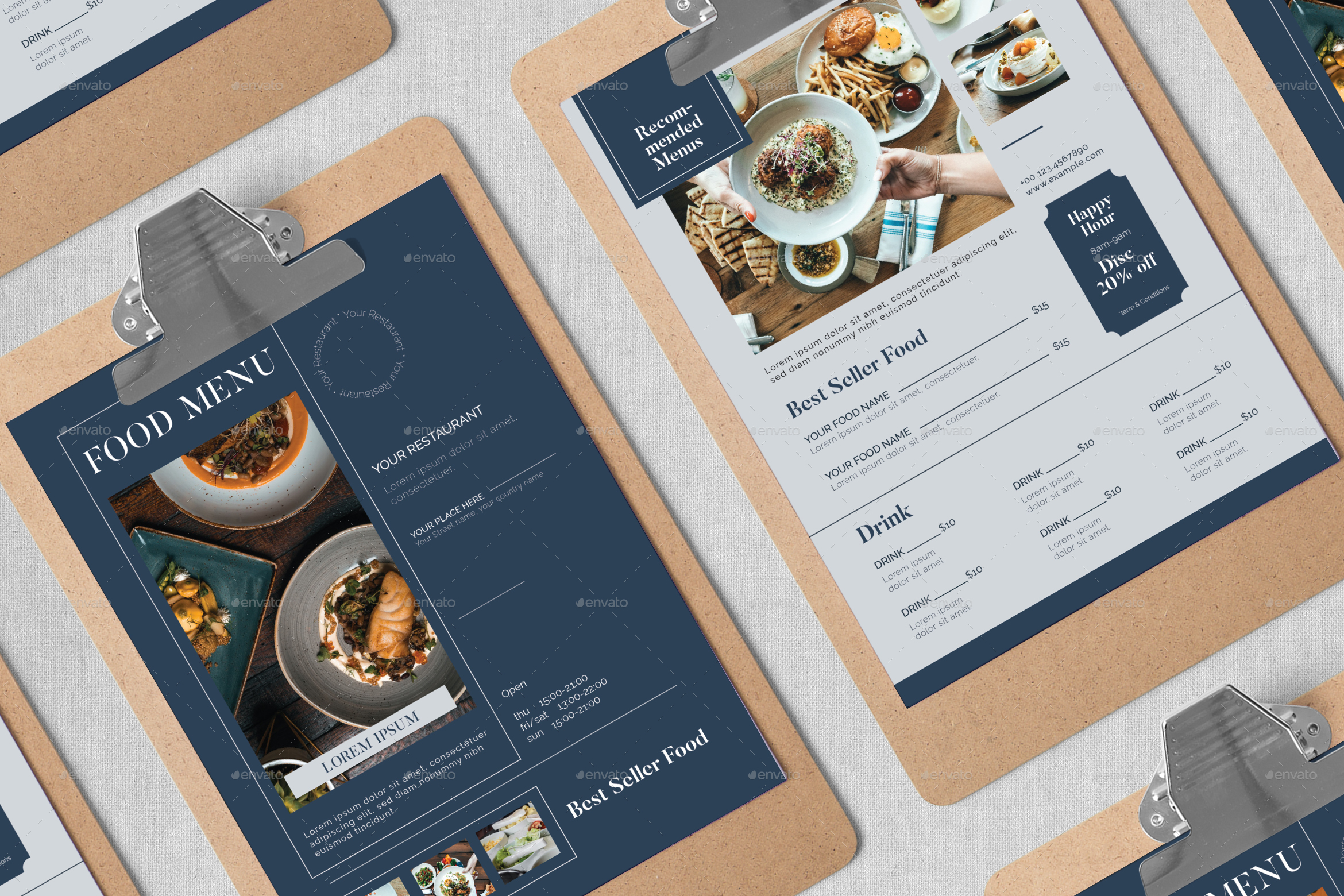 Food Menu, Print Templates | GraphicRiver