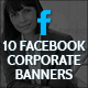 Facebook Corporate Banners Bundle, Web Elements | GraphicRiver