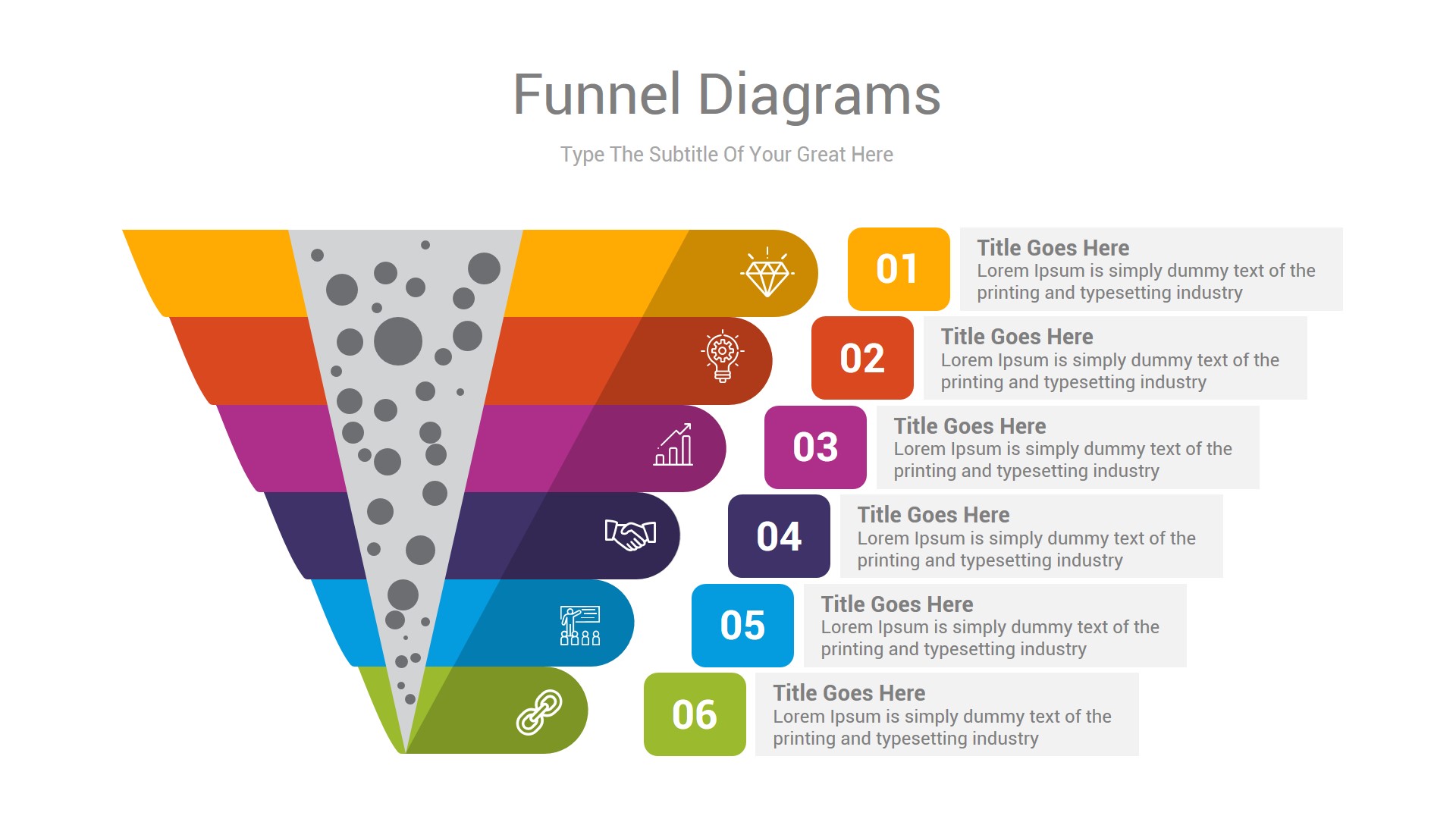 Funnel Diagrams Google Slides and Illustrator Template, Presentation ...