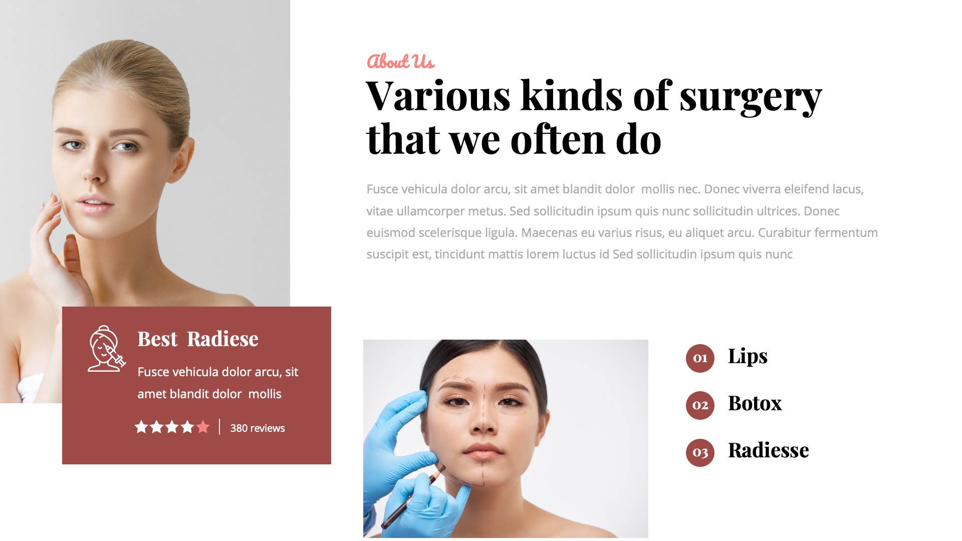 Inner Beautify - Cosmetic & Plastic Surgery Powerpoint Template ...