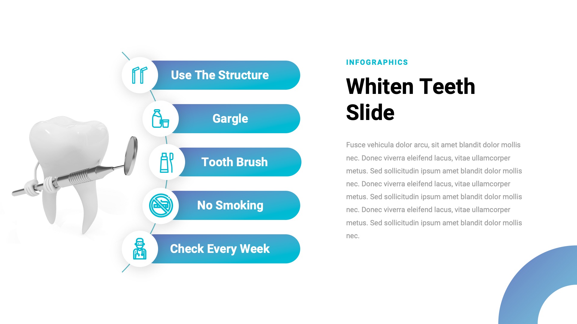 Dentiza - Dentist & Dental Clinic Powerpoint Template, Presentation ...