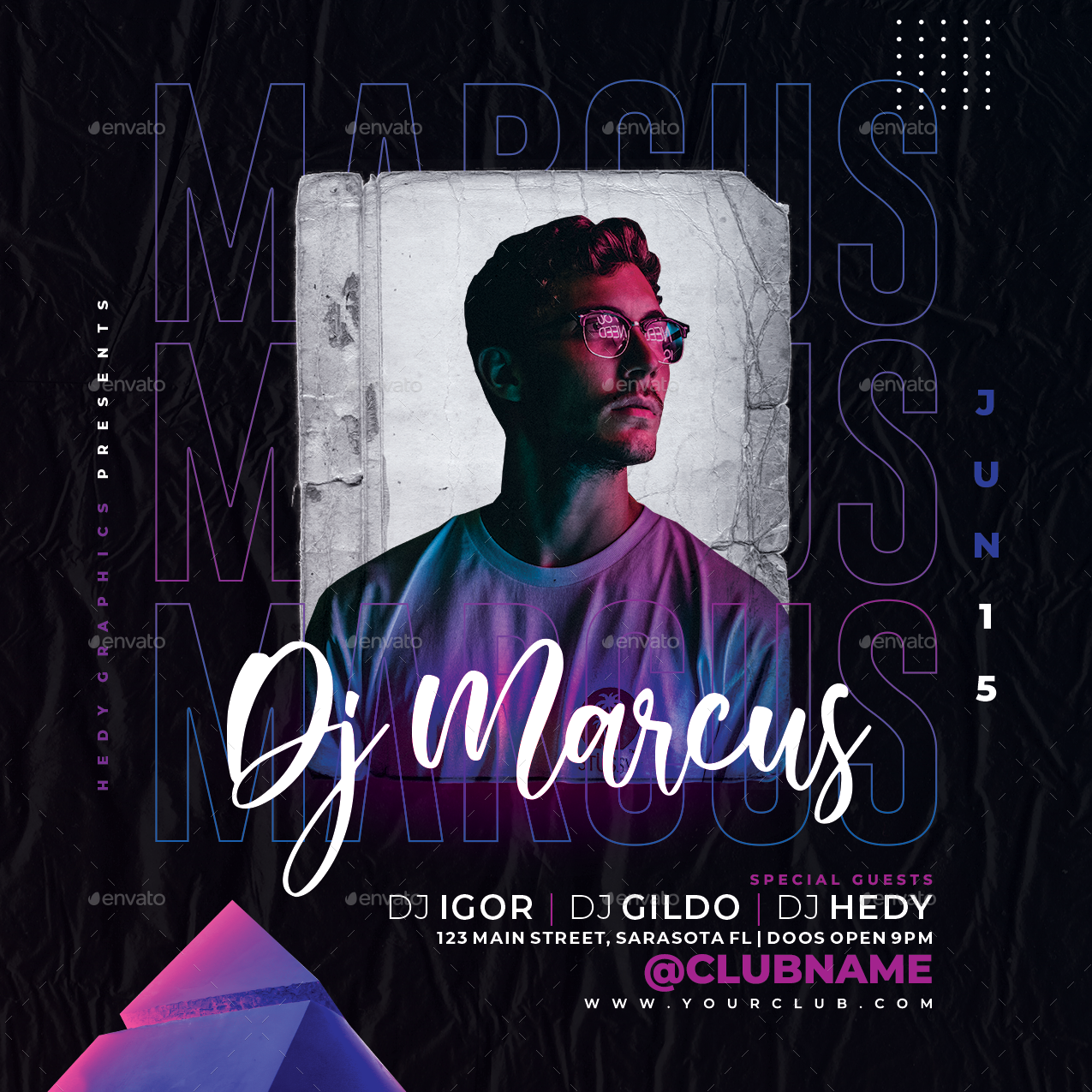 Guest Artist Flyer, Print Templates | GraphicRiver