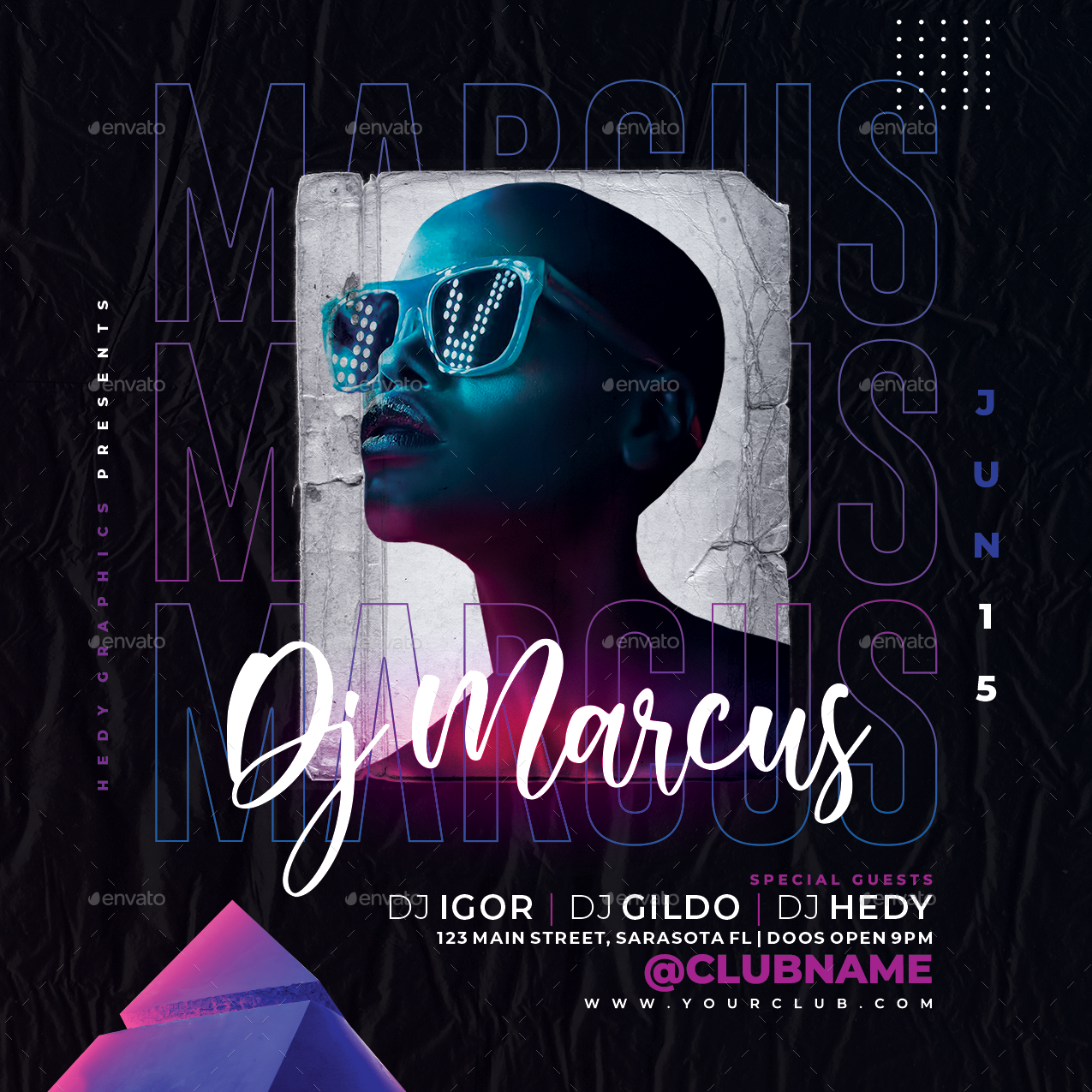 Guest Artist Flyer, Print Templates | GraphicRiver