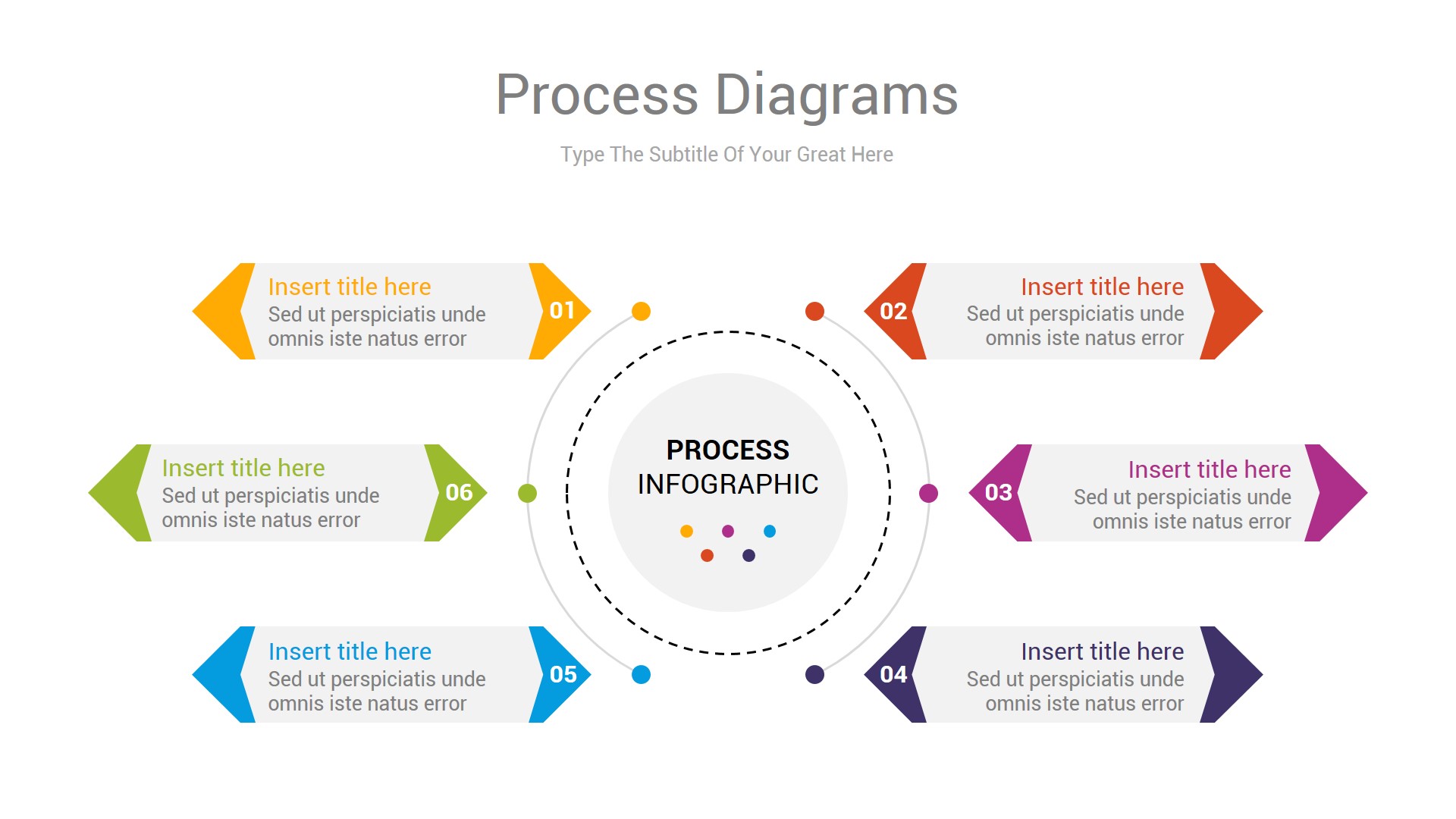 Process Flow Diagram Google Slides and Illustrator Template ...