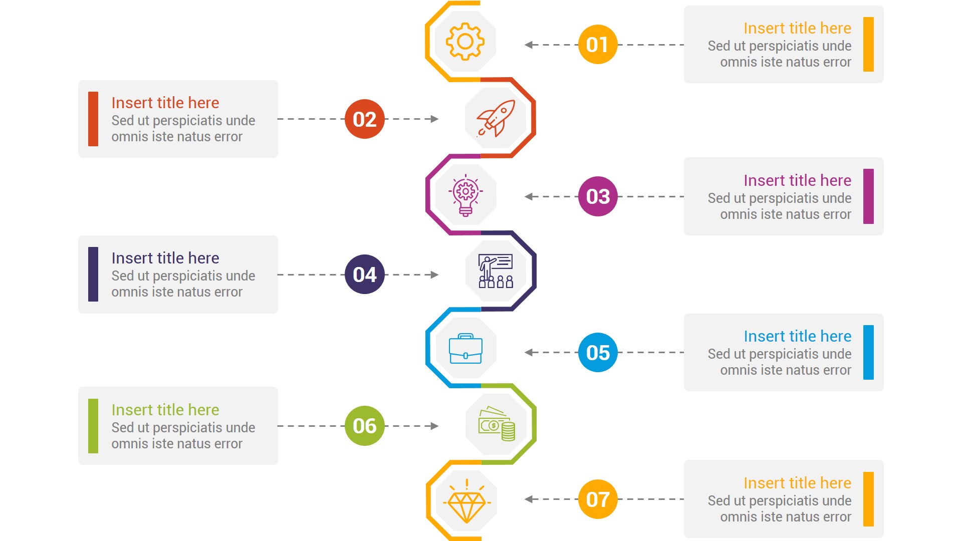 Process Flow Diagram Google Slides and Illustrator Template ...