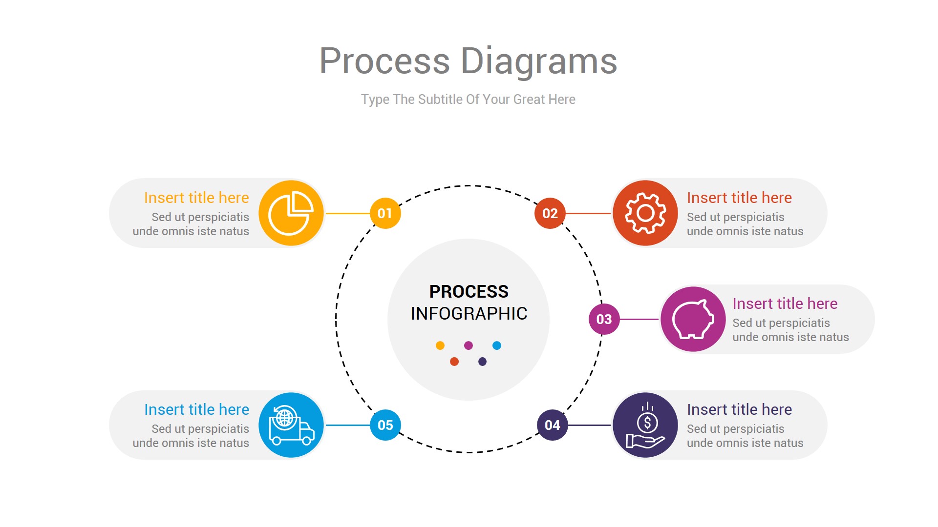 Process Flow Diagram Google Slides and Illustrator Template ...