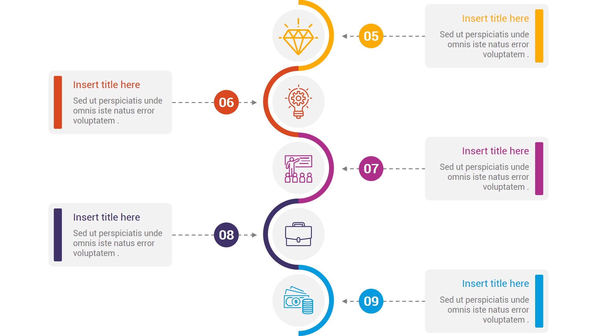 Process Flow Diagram Google Slides and Illustrator Template ...