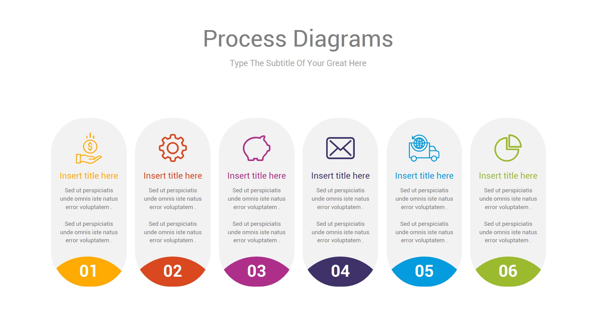 Process Flow Diagram Google Slides and Illustrator Template ...