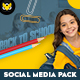 School Social Media Template, Web Elements | GraphicRiver