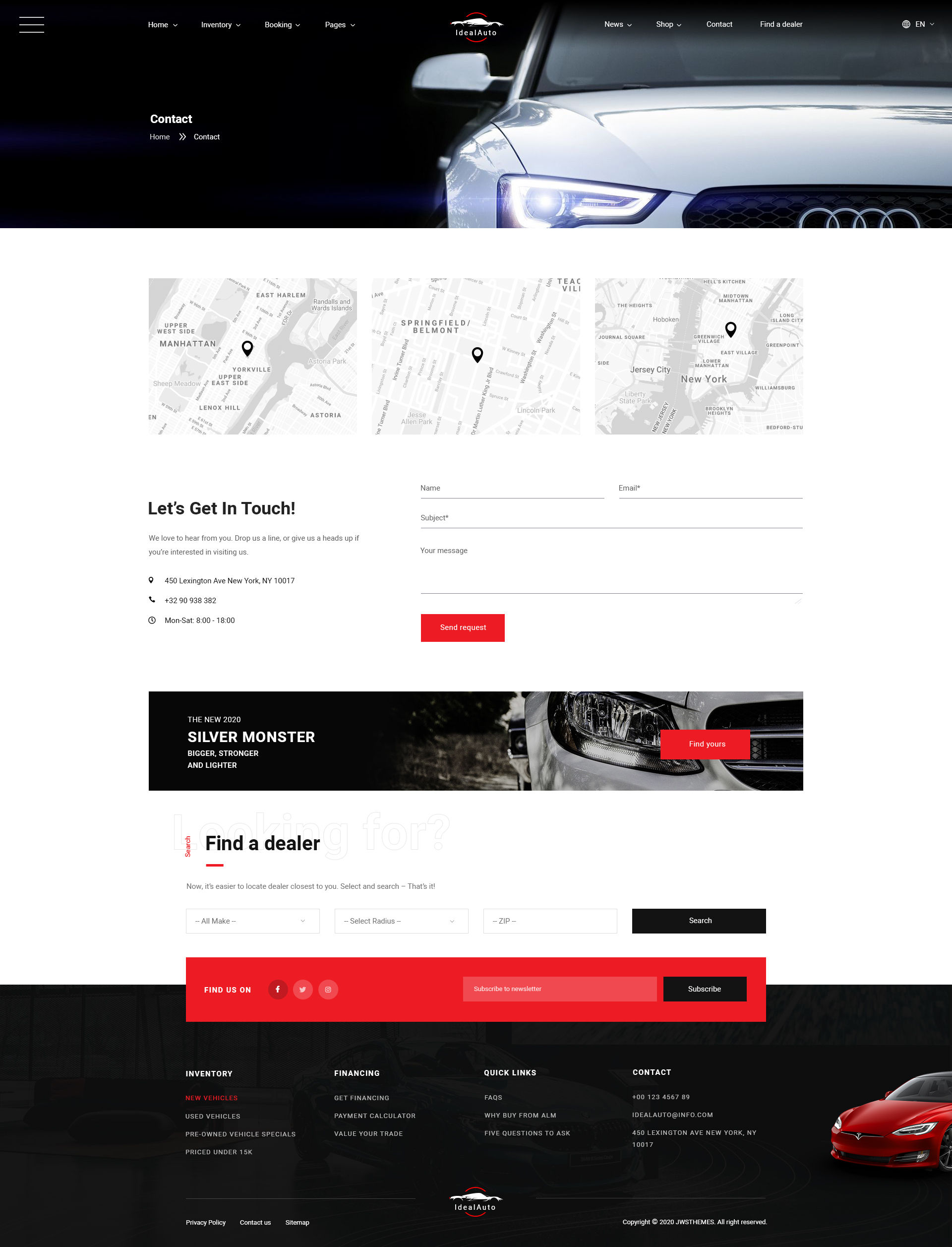 IdealAuto - Car Dealer & Services PSD Template by jwsthemes | ThemeForest