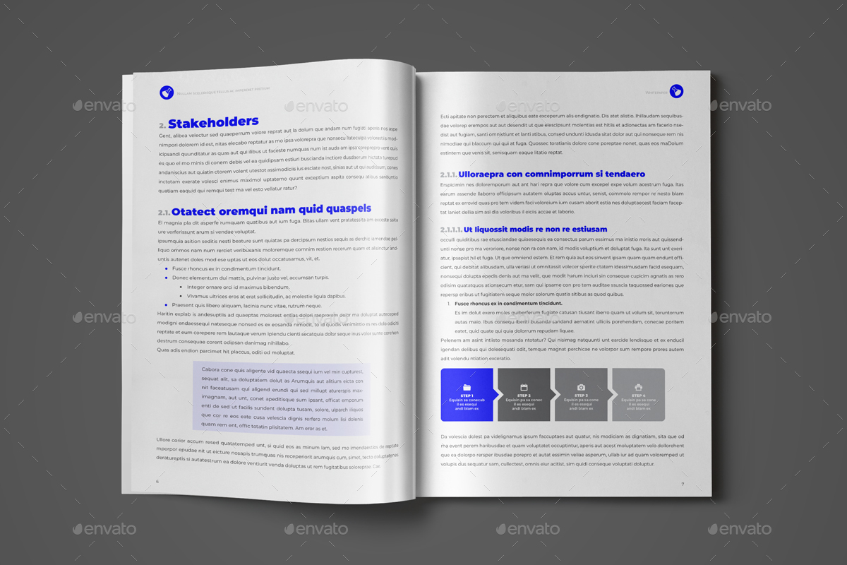 White Paper, Print Templates | GraphicRiver