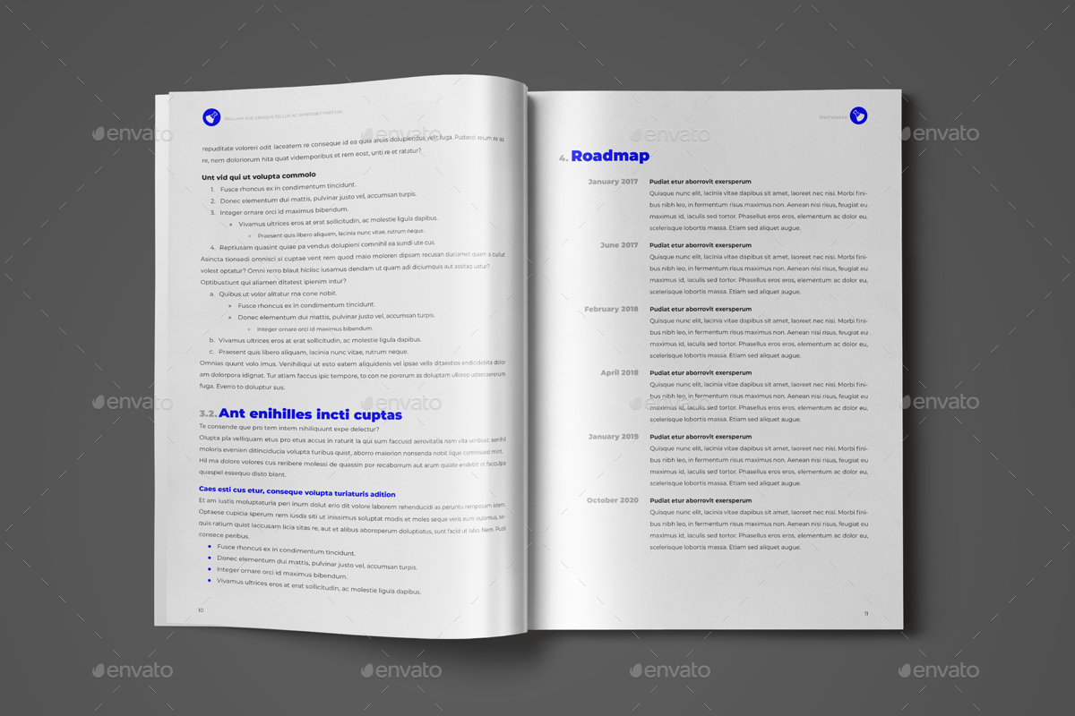 White Paper, Print Templates | GraphicRiver