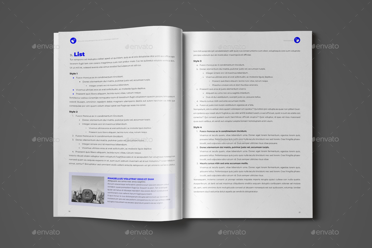 White Paper, Print Templates | GraphicRiver