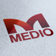 Medio Logo, Logo Templates | GraphicRiver