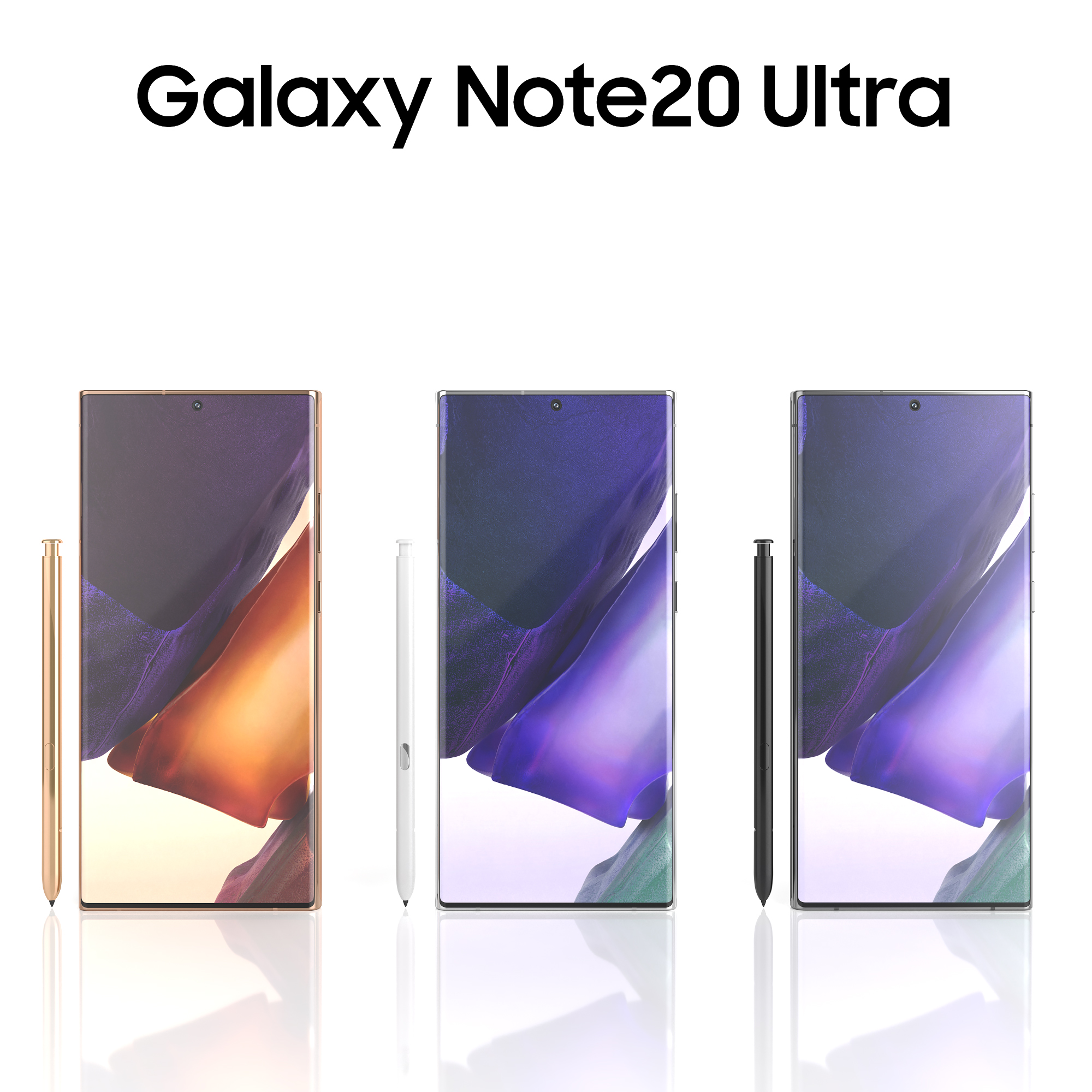 Samsung Galaxy Note 20 Ultra all color by RensiCG | 3DOcean