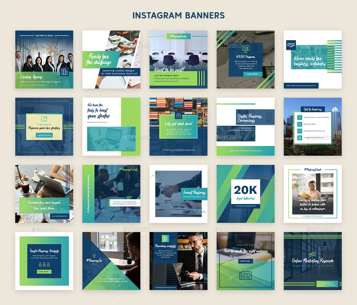 Social Media Kit, Web Elements | GraphicRiver