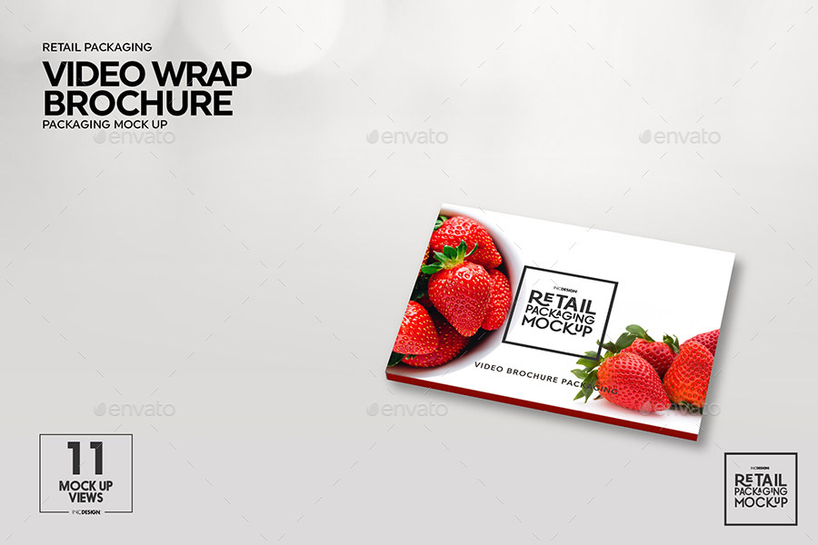Retail Video Wrap Brochure Packaging Mockup, Graphics | GraphicRiver