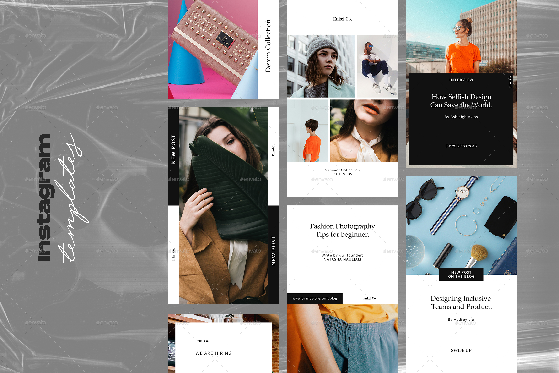 40 Instagram Stories & Post Template by BervisualStd | GraphicRiver