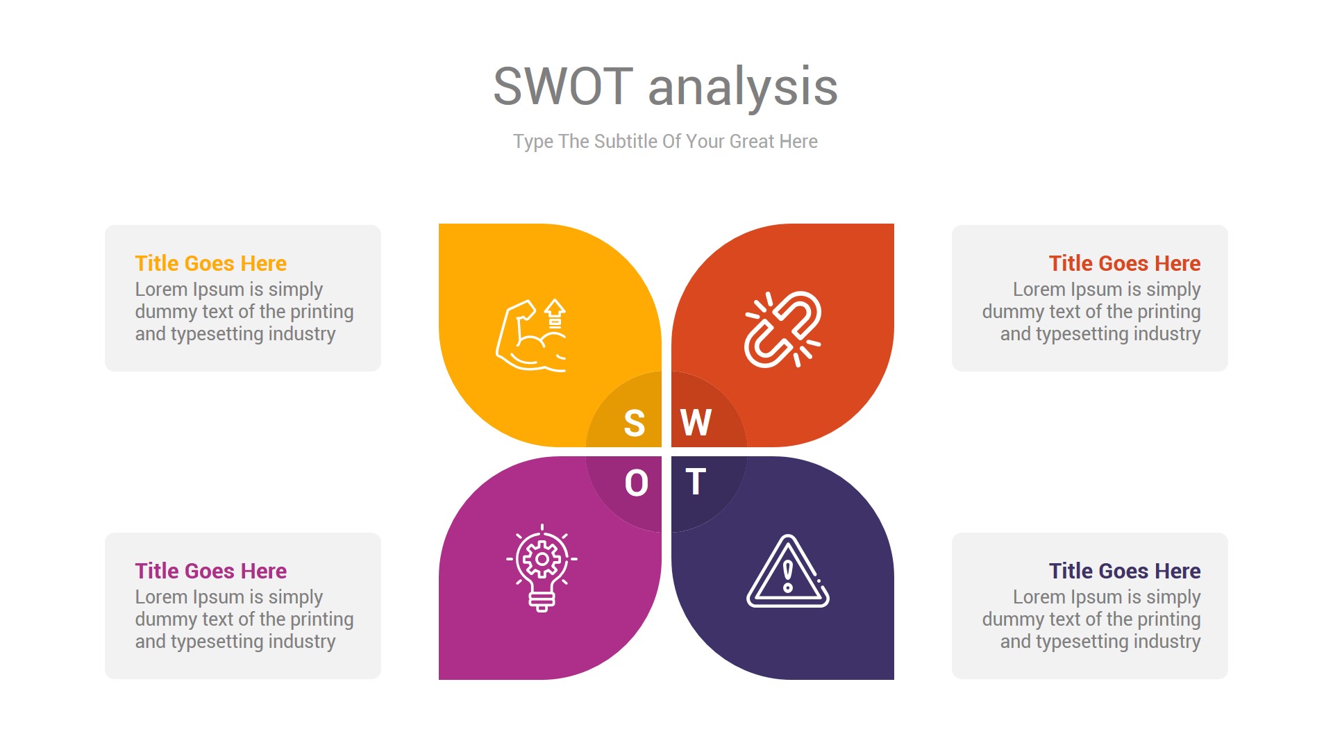 SWOT Analysis Keynote & Illustrator Template, Presentation Templates