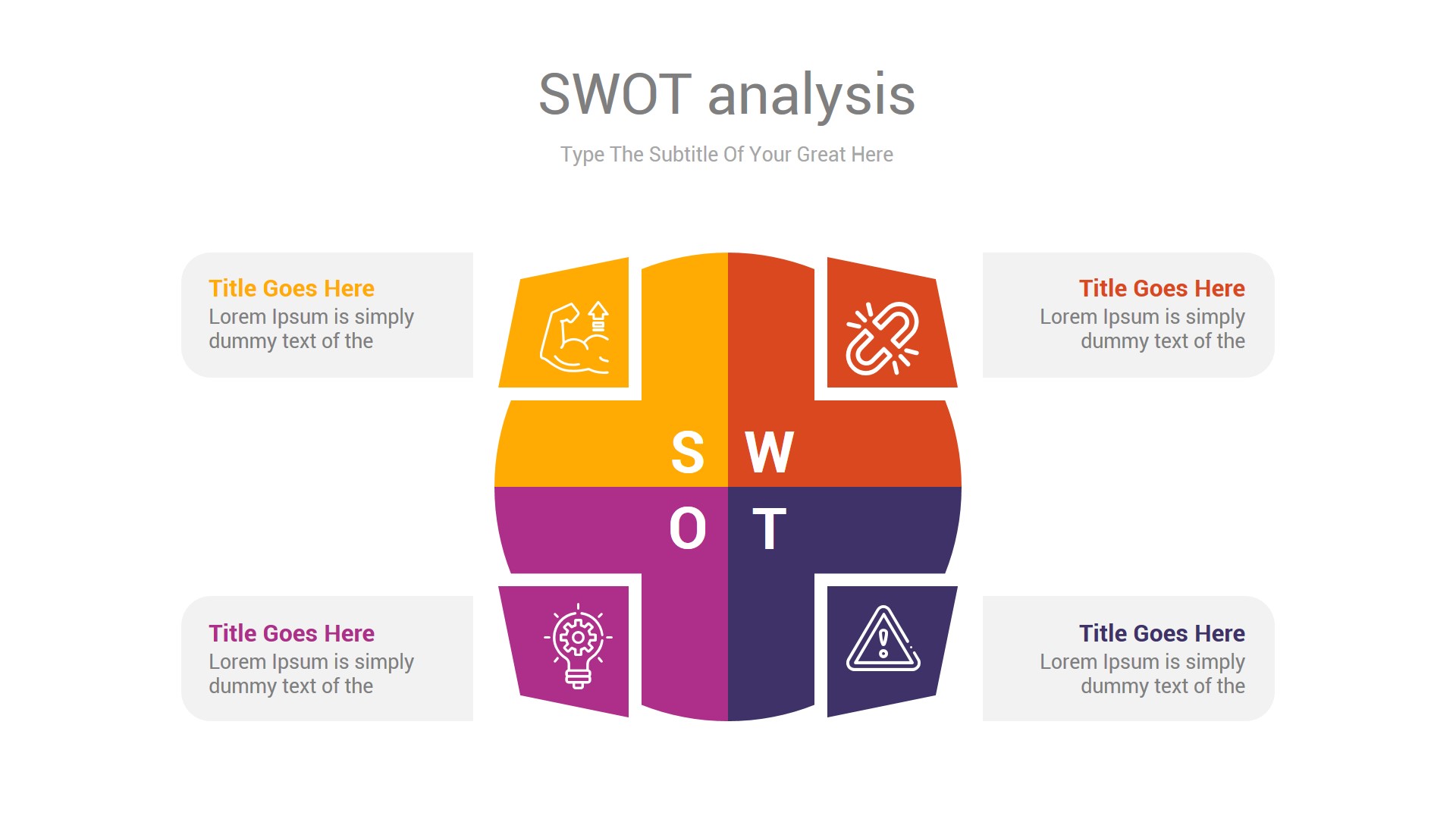 SWOT Analysis Keynote & Illustrator Template, Presentation Templates