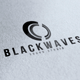 Black Waves Logo, Logo Templates | GraphicRiver