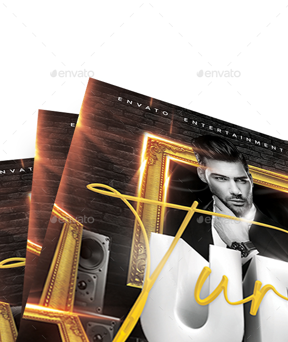 Turn up Flyer, Print Templates | GraphicRiver