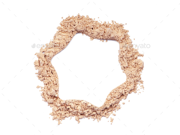 Star of a broken make up powder Stock Photo by alexstand | PhotoDune