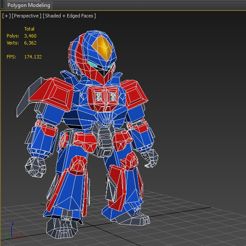 Robot 3D Model by CGFX-Studio | 3DOcean
