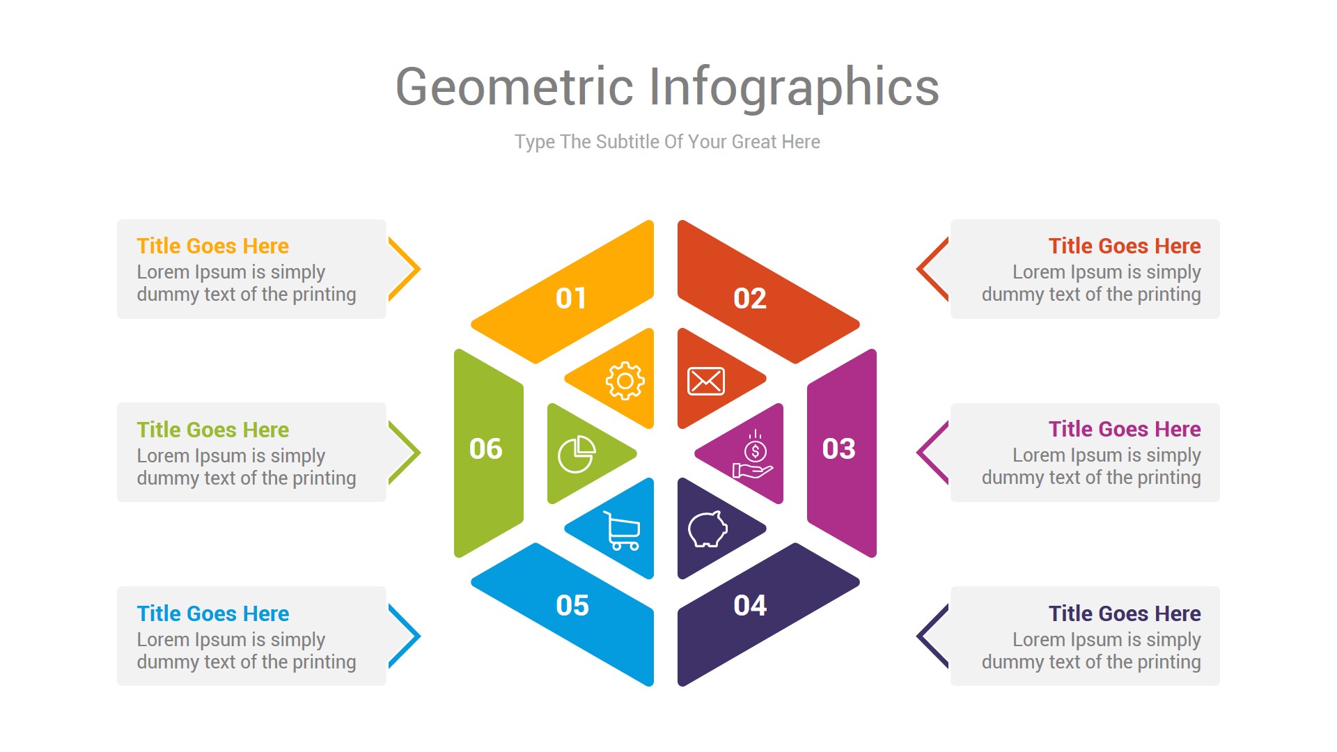 Geometric Infographics Google Slides & Illustrator Template ...