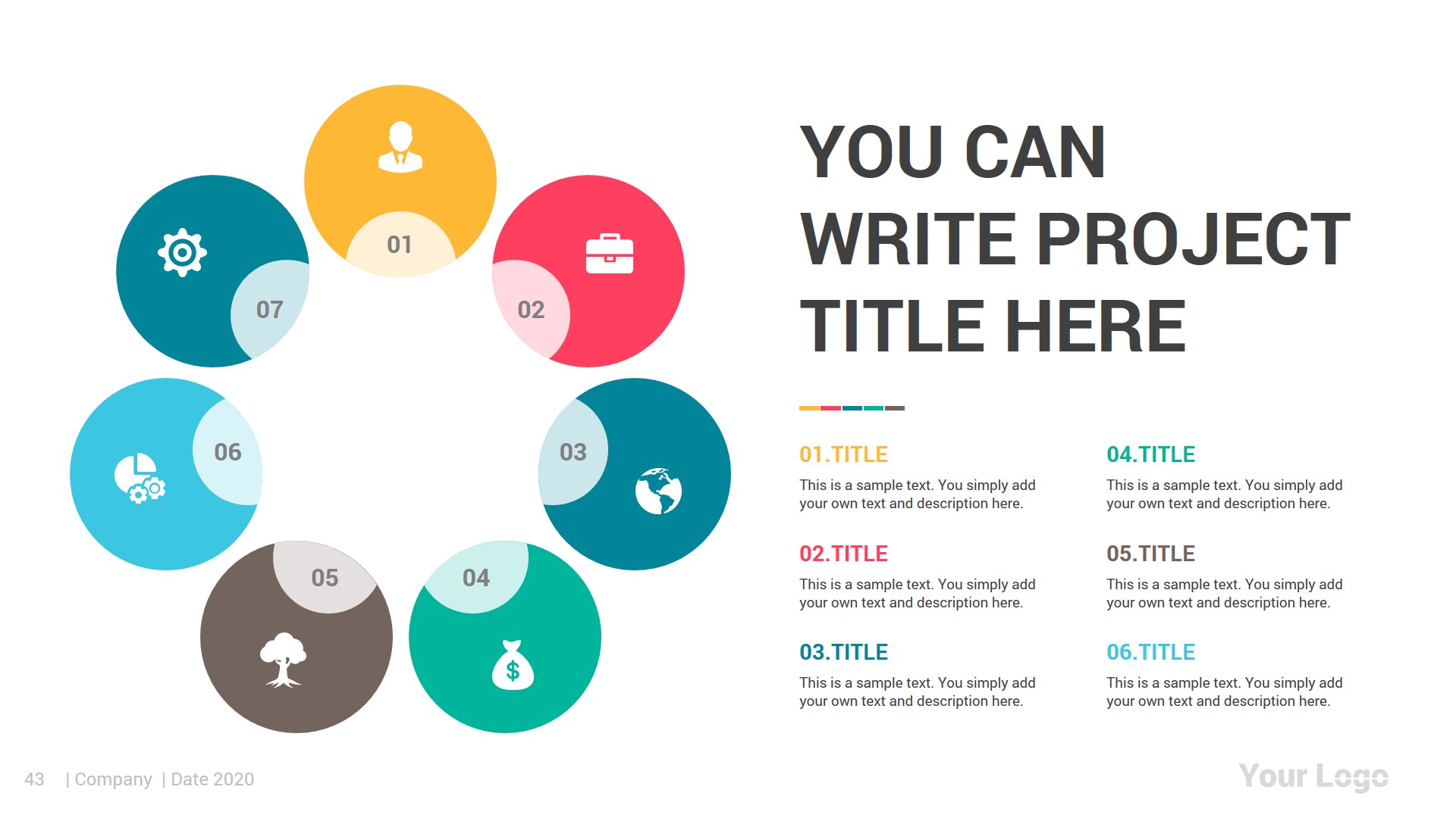 Project PowerPoint Infographics Template Pack, Presentation Templates