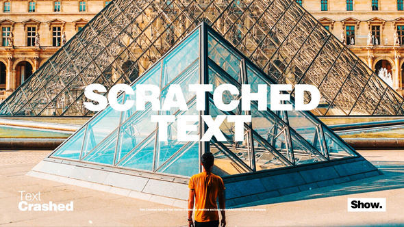 Text Crashed - Text Animation by Deattive | VideoHive