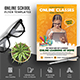 Online School Flyer Template, Print Templates | GraphicRiver