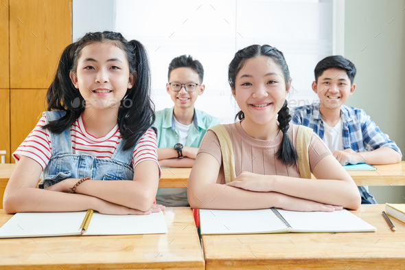 Asian school kids Stock Photo by DragonImages | PhotoDune