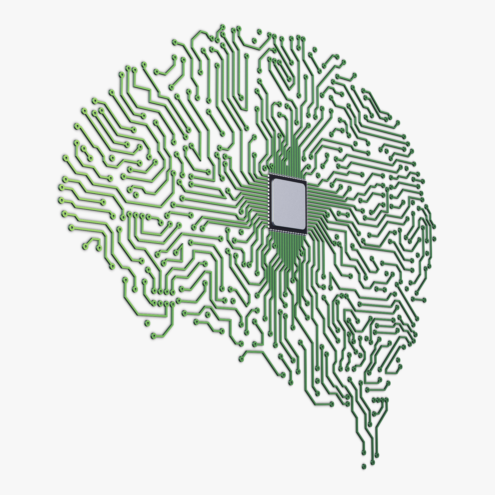 Electronic Circuit Board Brain v 1 by Zurel | 3DOcean