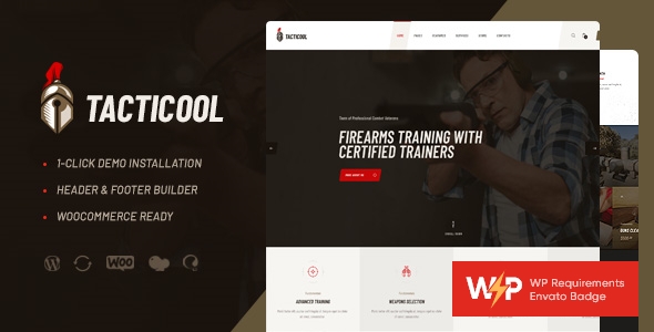 Tacticool | Shooting Range & Gun Store WordPress Theme by axiomthemes