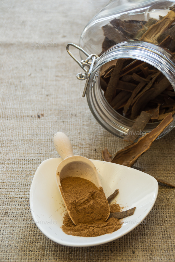 Cassia Powder Stock Photo by baspentrubas | PhotoDune